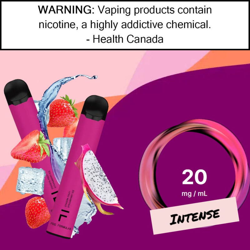 Fog Formulas 1600 PUFF | Disposable 20 mg/mL | VAPE - All Day Vapes