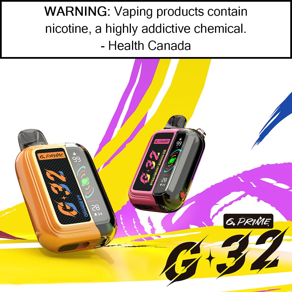 G-Prime 32K | Disposable 20 mg/mL | VAPE - All Day Vapes