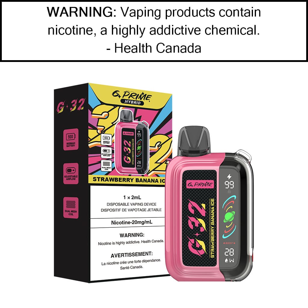 G-Prime 32K | Disposable 20 mg/mL | VAPE - All Day Vapes