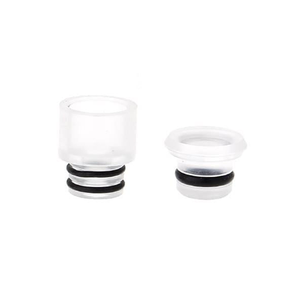 Clear 510 Drip Tip with Dust Cap - Mouthpieces | All Day Vapes