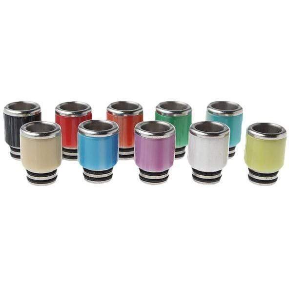 Resin + SS Hybrid 510 Drip Tip - Mouthpieces | 510 Tip | All Day Vapes