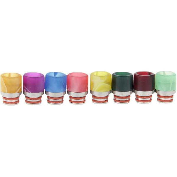 SS + Resin Hybrid 510 Drip Tip - Mouthpieces | 510 Tip | All Day Vapes